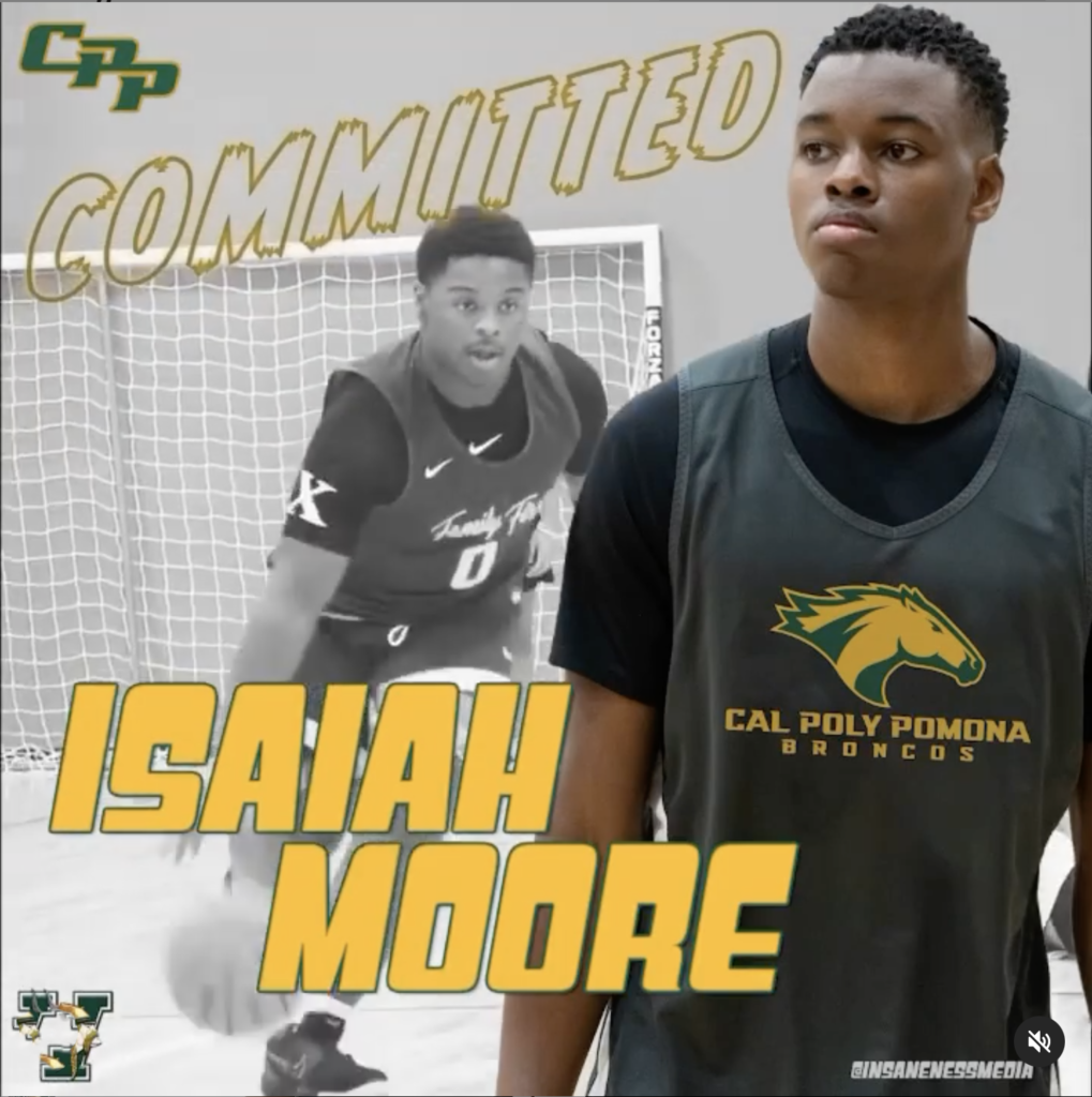 Isaiah Moore Commits To Cal Poly-Pomona ! – Simply Basketball
